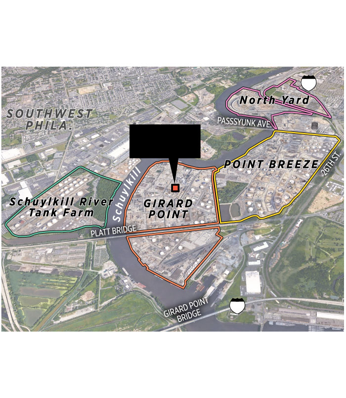 Refinery Locations Map Washington
